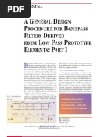 Design of The Combline Filters | PDF | Electronic Circuits | Algorithms