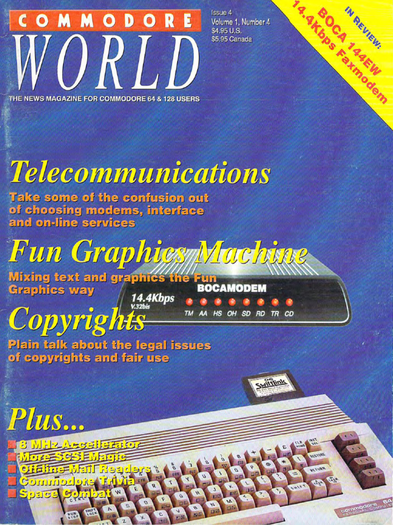 Commodore BBS & Online Guide | PDF | Modem | Computer Terminal