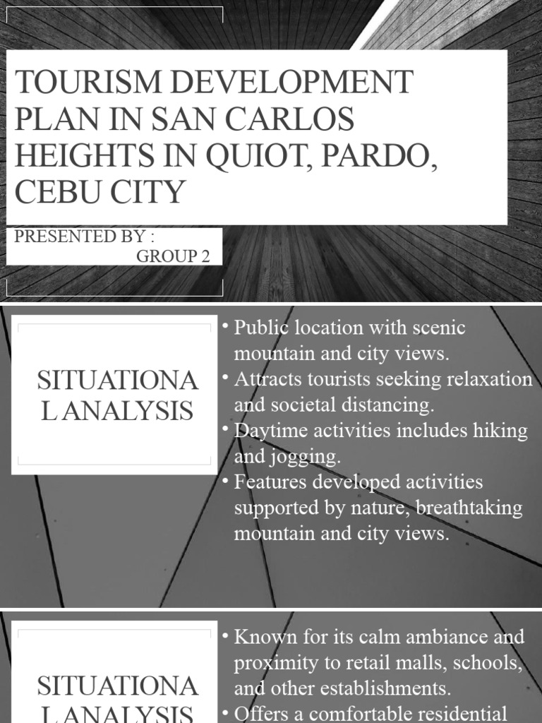 Tourism Development Plan in San Carlos Heights in | PDF ...