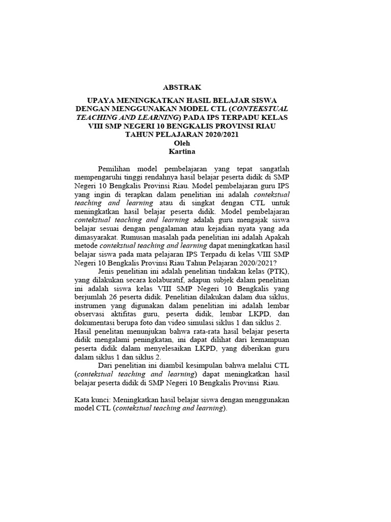 Karya Tulis Ilmiah | PDF | Ilmu Sosial | Kesehatan Holistik