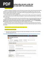 GUIDELINE FOR TAKING THE FINAL EXAM ON EOS CLIENT - v3 | PDF