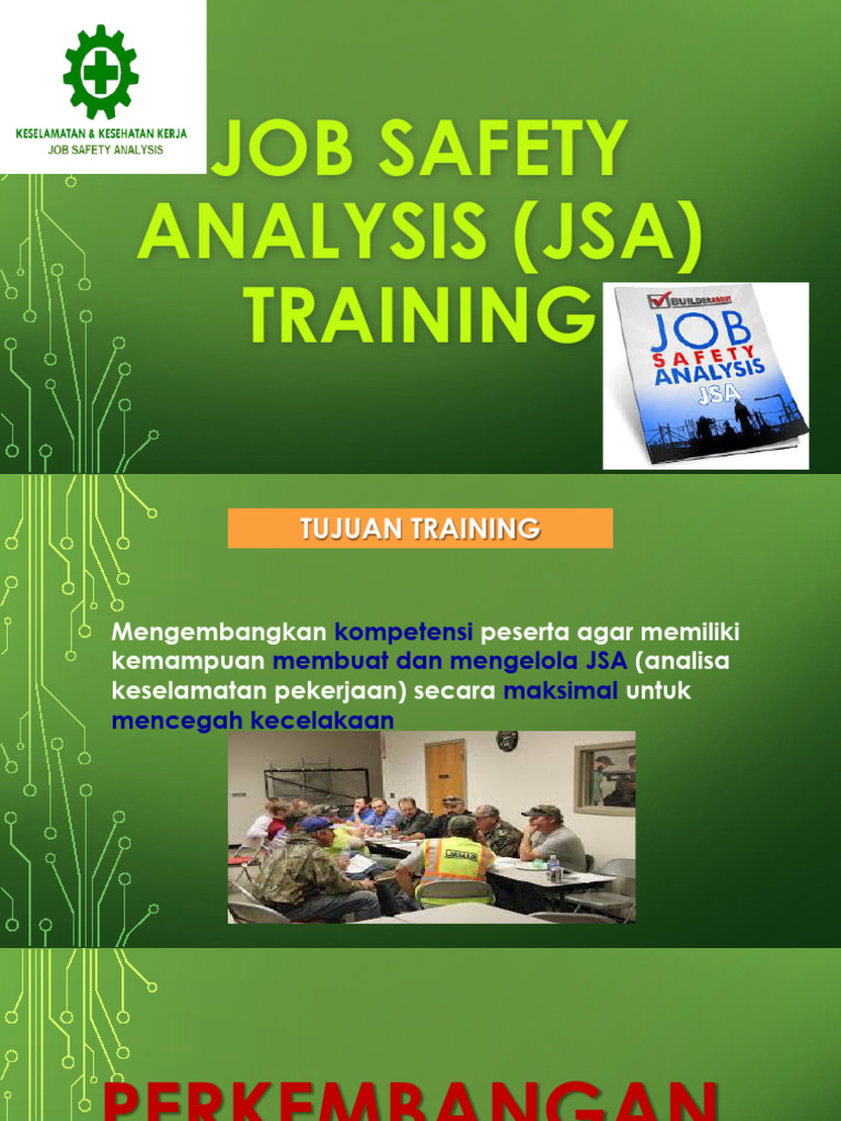 Job Safety Analysis (Jsa) Training | PDF