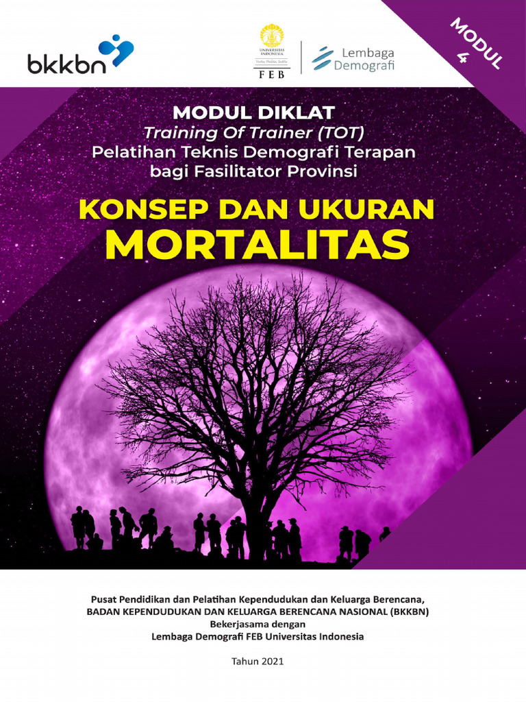 Modul 4 Konsep Dan Ukuran Mortalitas | PDF