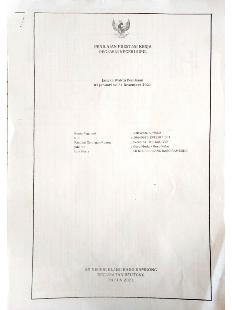 SKP RIDWAN 2021 | PDF