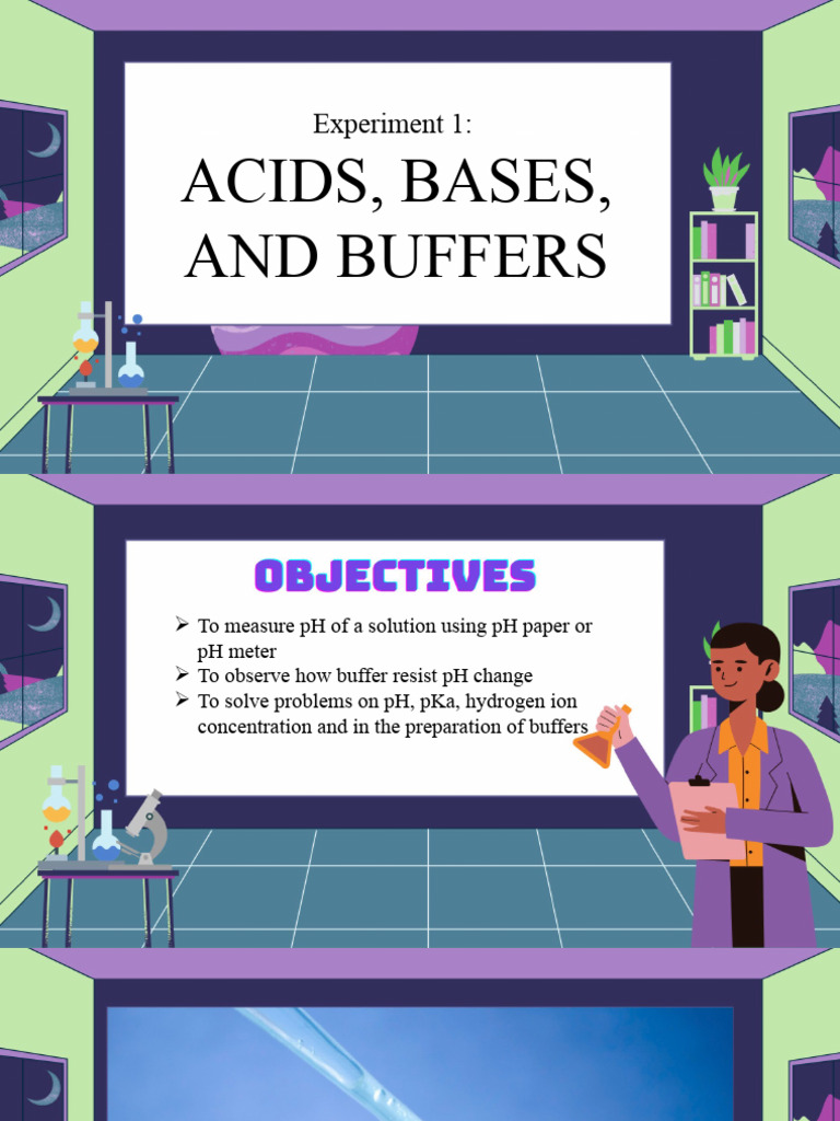 Acids, Bases, and Buffers | PDF | Ph | Buffer Solution