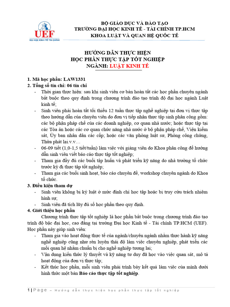 01-Huongdan TTTN Nganh LuatKT | PDF