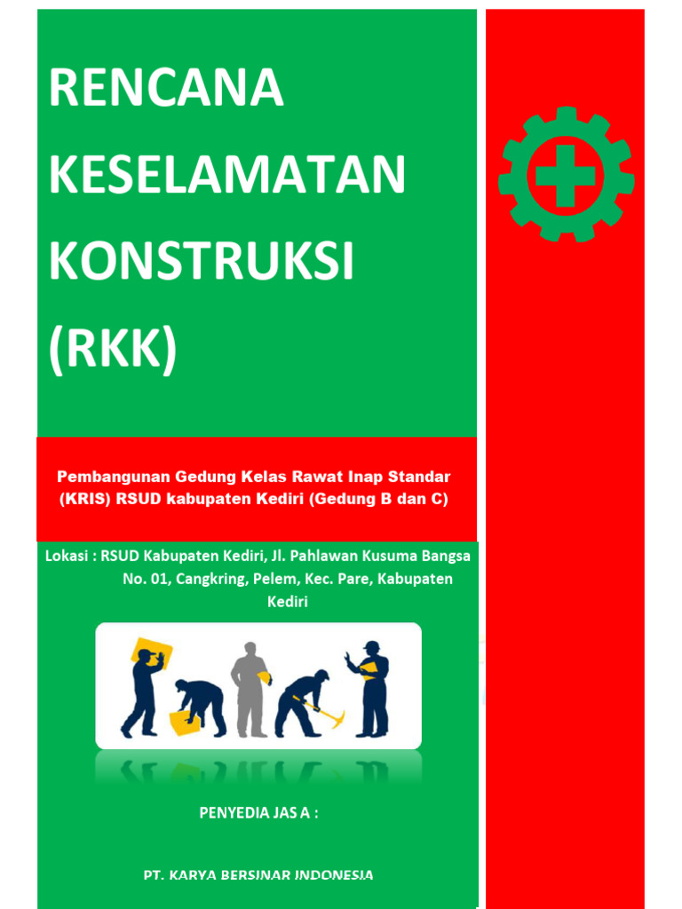 RKK Pembangunan Gedung Kelas Rawat Inap Standar (KRIS) RSUD Kabupaten Kediri (Gedung B Dan C ...