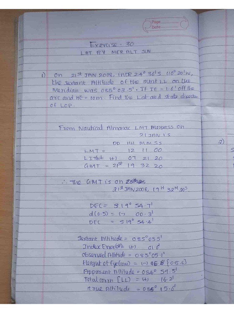Lat by Mer Alt Sun Star | PDF