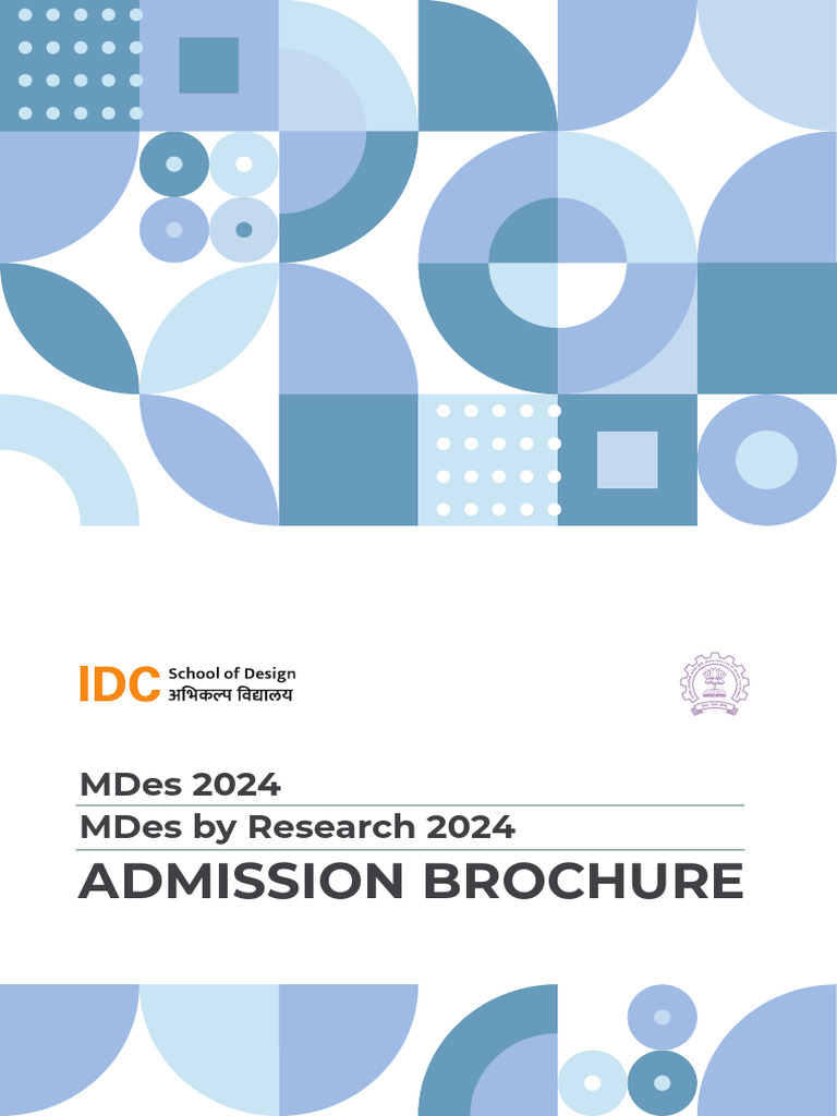 MDes 2024 Admissions Guide | PDF | Academic Degree | University And ...