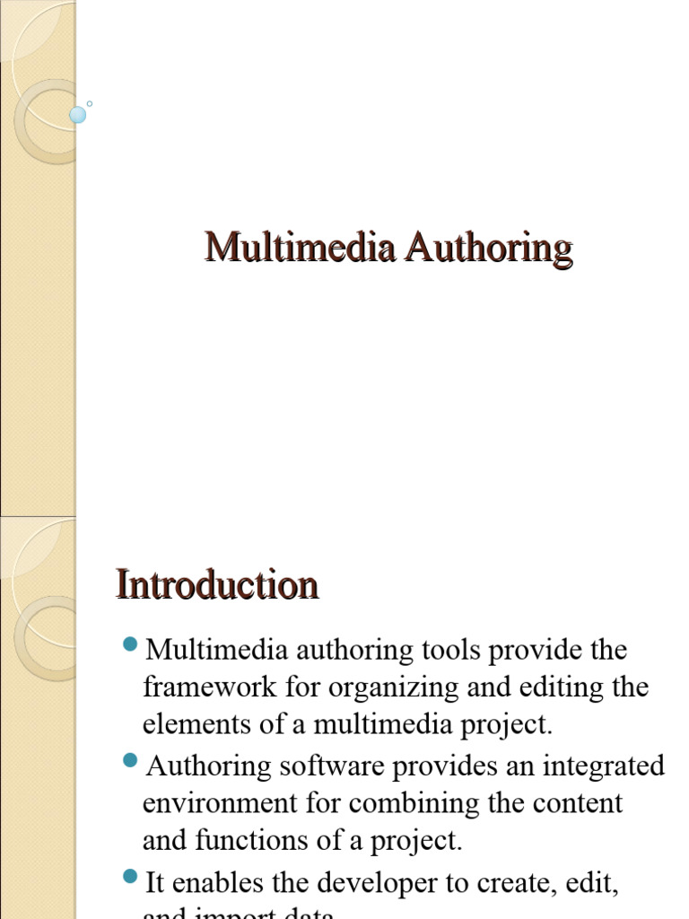 Multimedia Authoring Tools | PDF | Adobe Flash | Multimedia