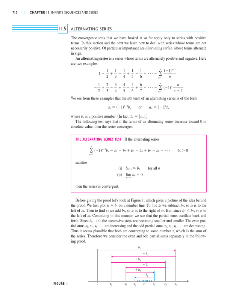 1.5 Alternating Series | PDF | Series (Mathematics) | Real Analysis