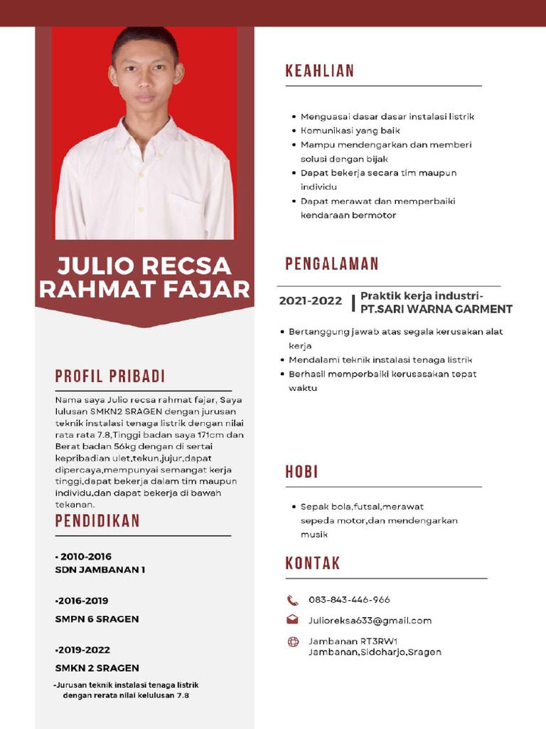CV Julio | PDF