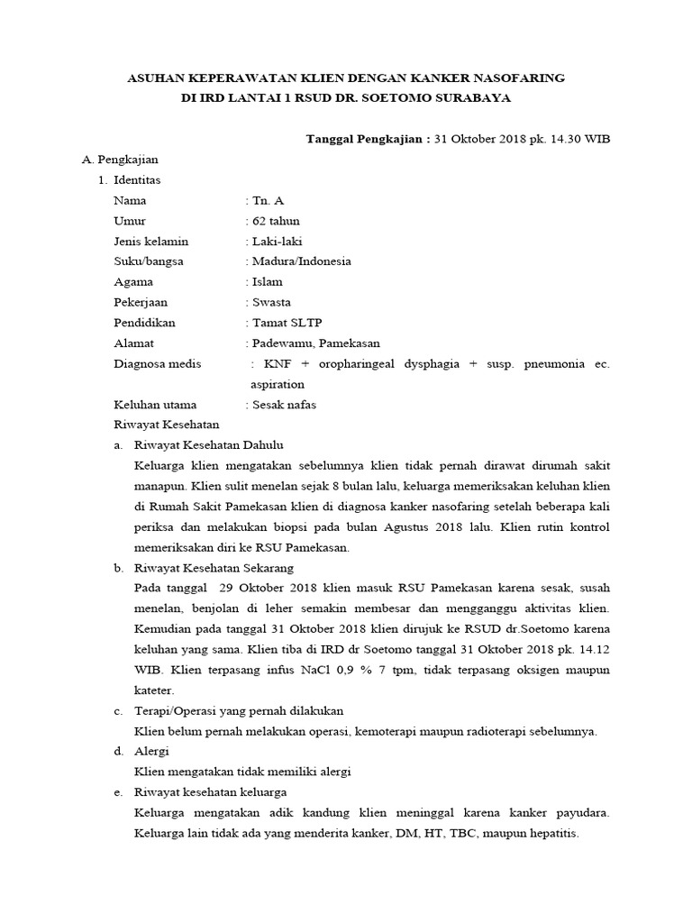 Askep IRD MILA | PDF