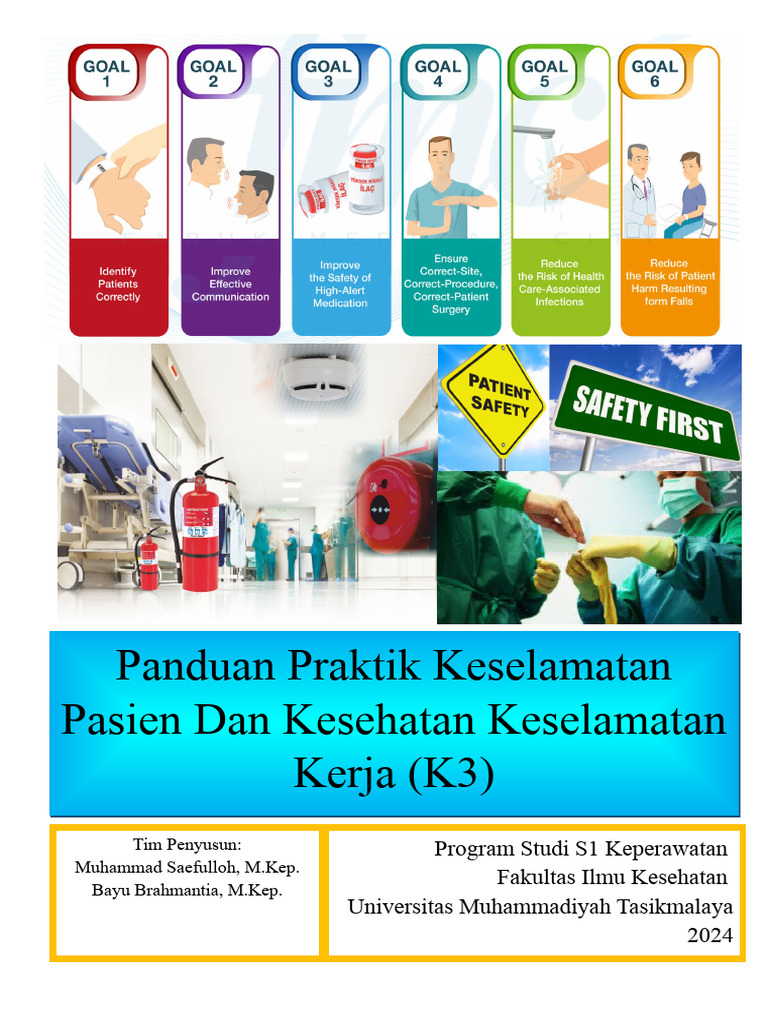 PANDUAN PRAKTIKUM PATIENT SAFETY S1Kep 2024 Anyar | PDF