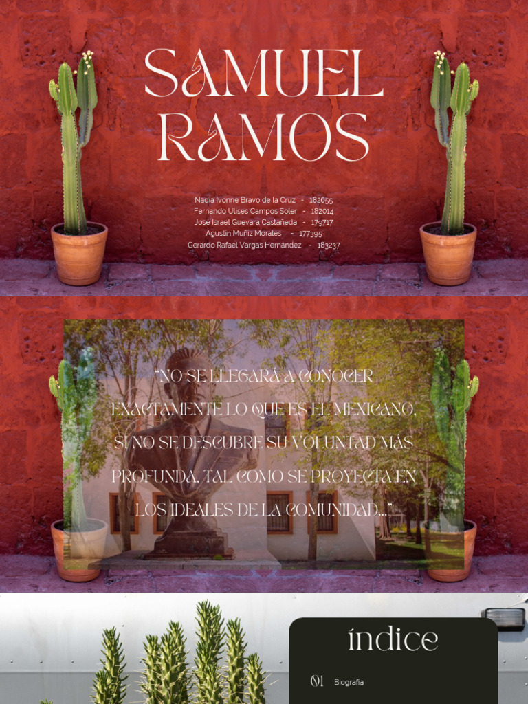 Filosofía de Samuel Ramos | PDF | Psicoanálisis | México