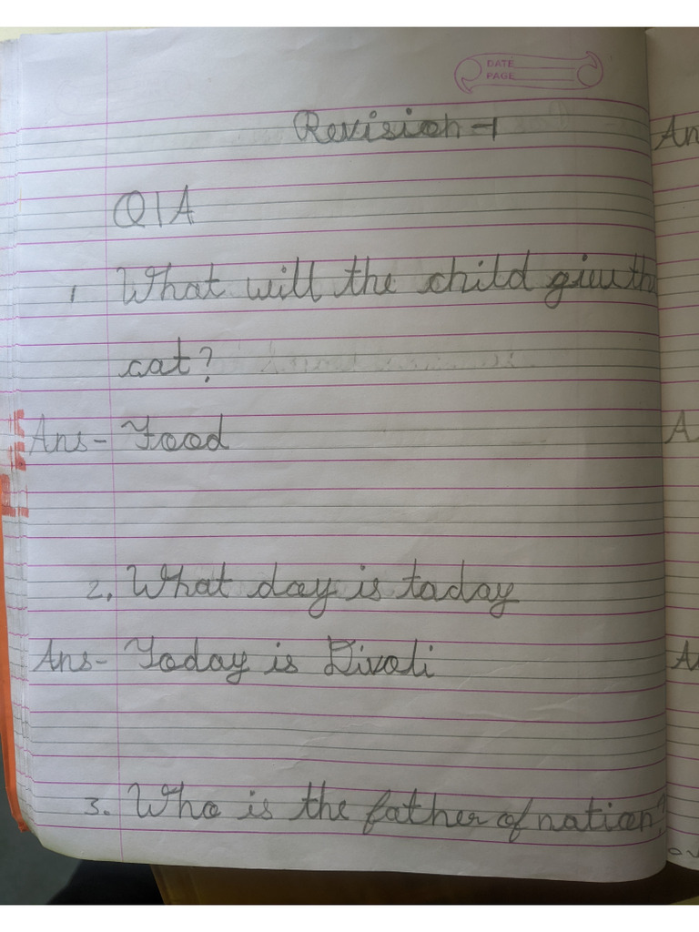 Class 2 English Revision | PDF