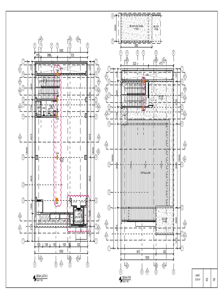 REV.DENAH LIFT-M2 | PDF