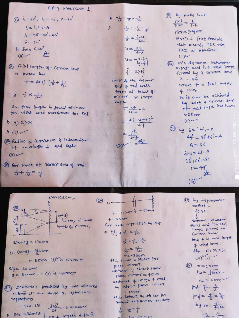 EP4 Exercise 1,2 | PDF