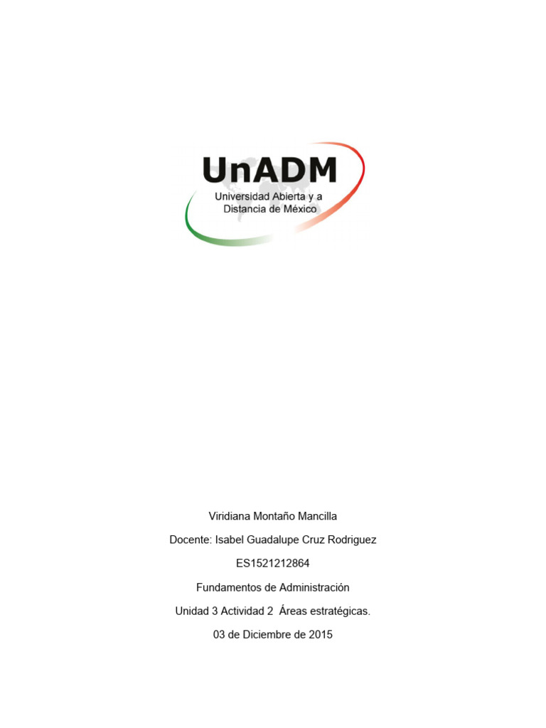Ifam U3 Act2 Vimm | PDF | Contabilidad | Presupuesto