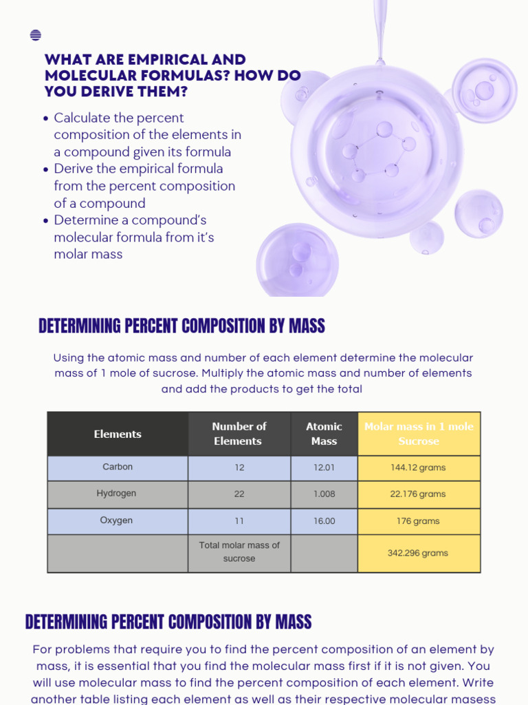 Gen - Chem 6 | PDF | Mole (Unit) | Chemical Compounds