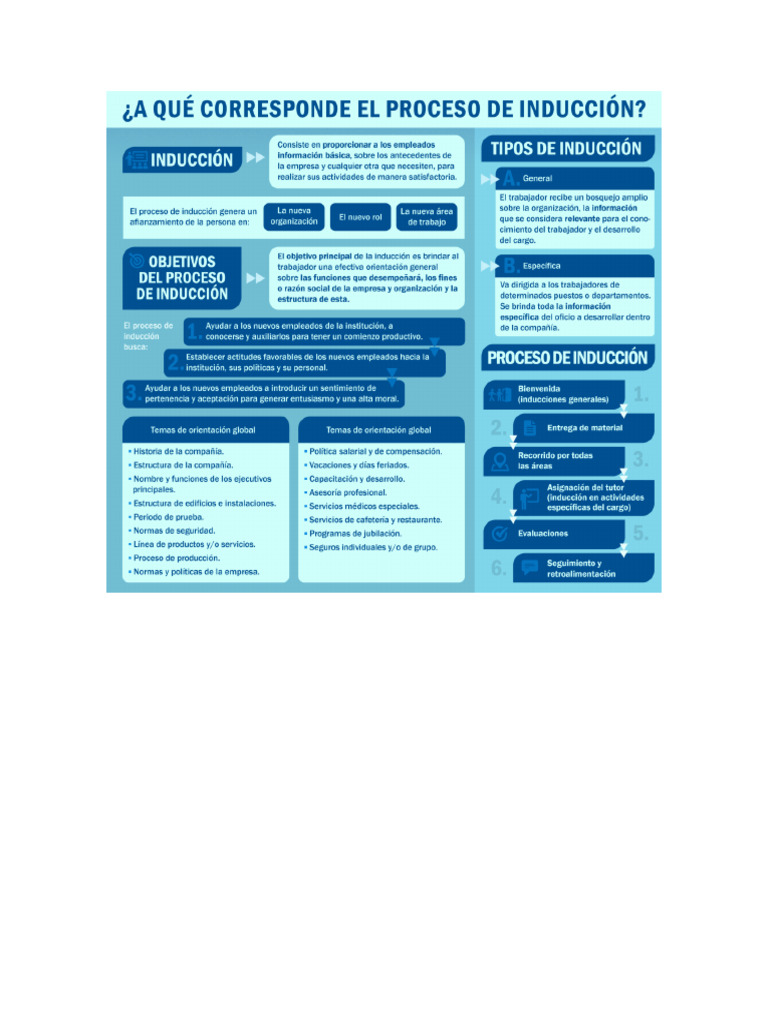 Proceso de induccion | PDF