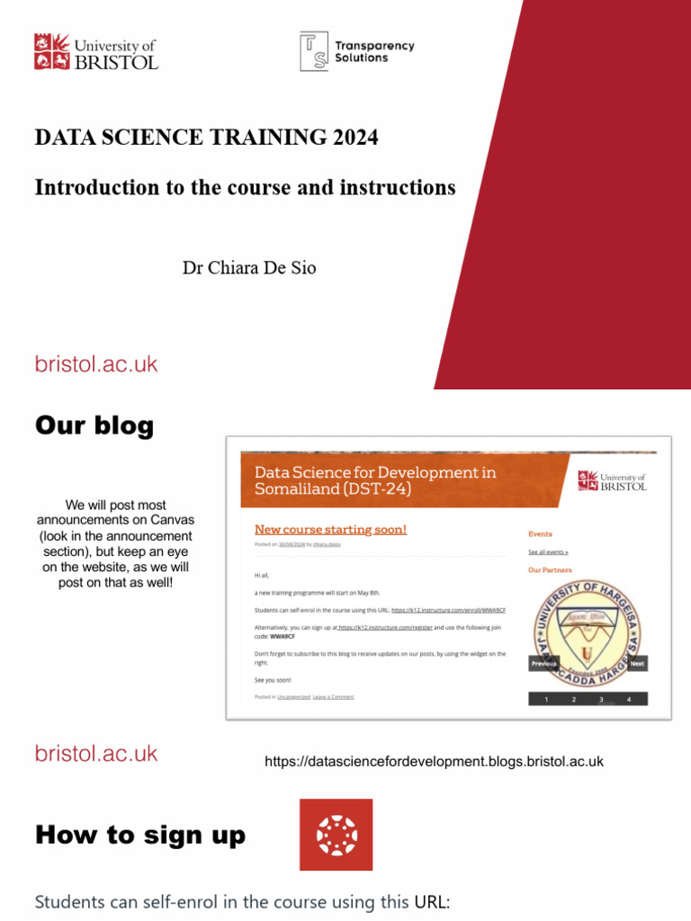 Data Science Somaliland 2024 Introduction (1) | PDF | Python (Programming Language) | Software ...