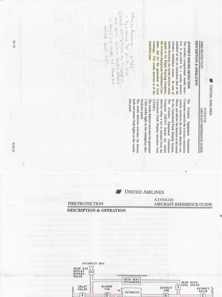 Airbus A320 Avionics Smoke Detection | PDF