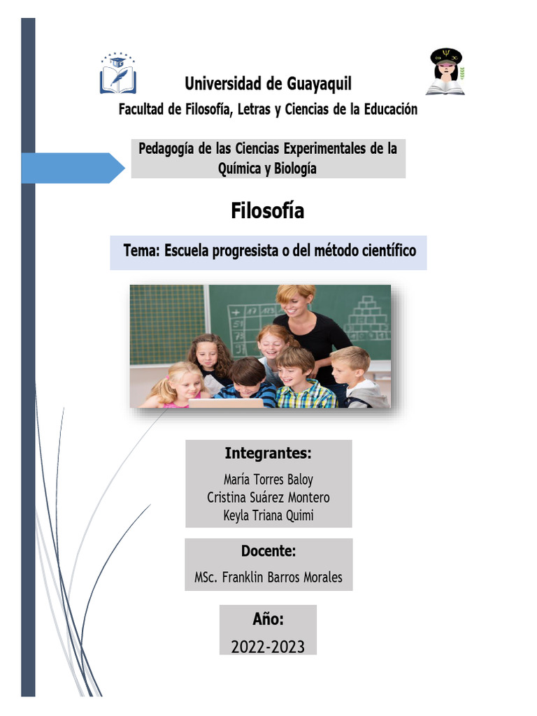 Grupo Dos Video Reflexión Escuela Progresista | PDF | Maestros ...