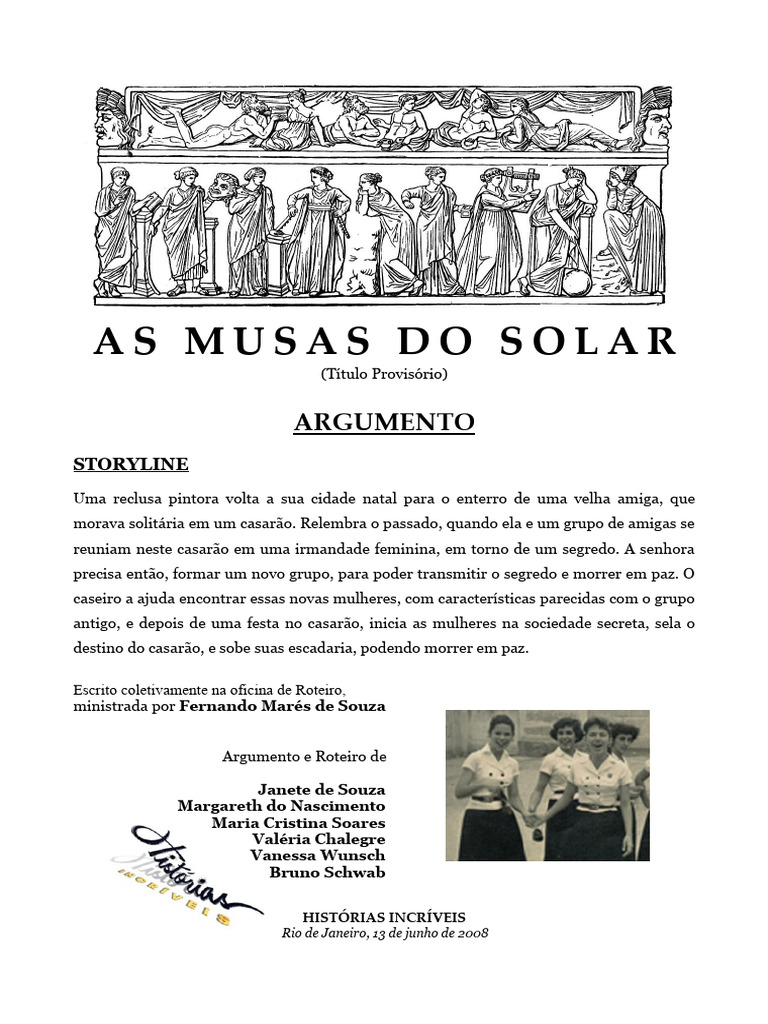Musas Argumento | PDF | Musa