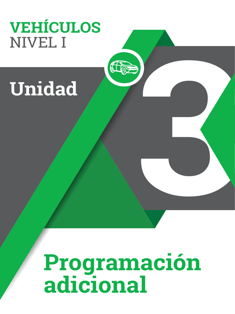 VEH Nivel I - Unidad 3 | PDF | Diodo emisor de luz | Electrónica