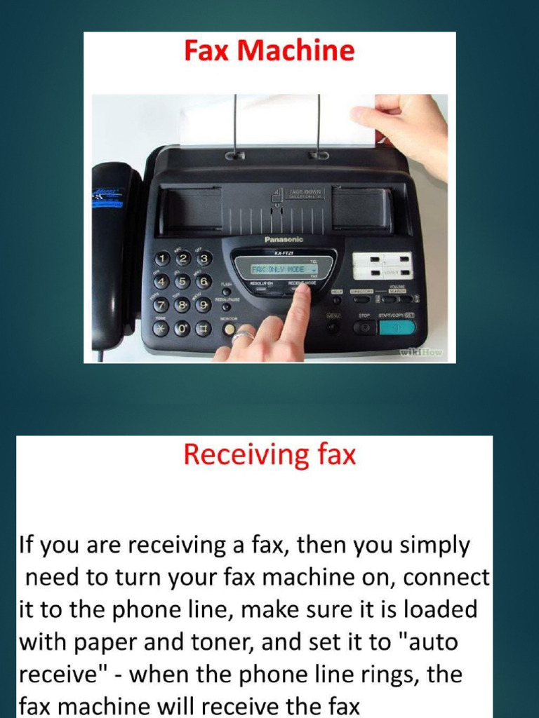 Fax Machine | PDF