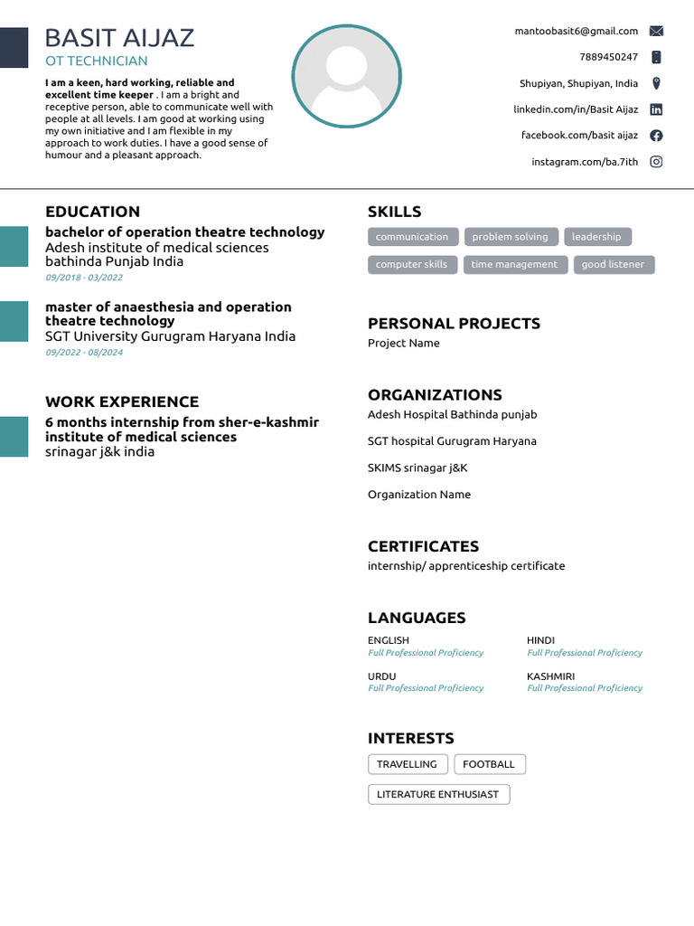 BASIT's Resume | PDF