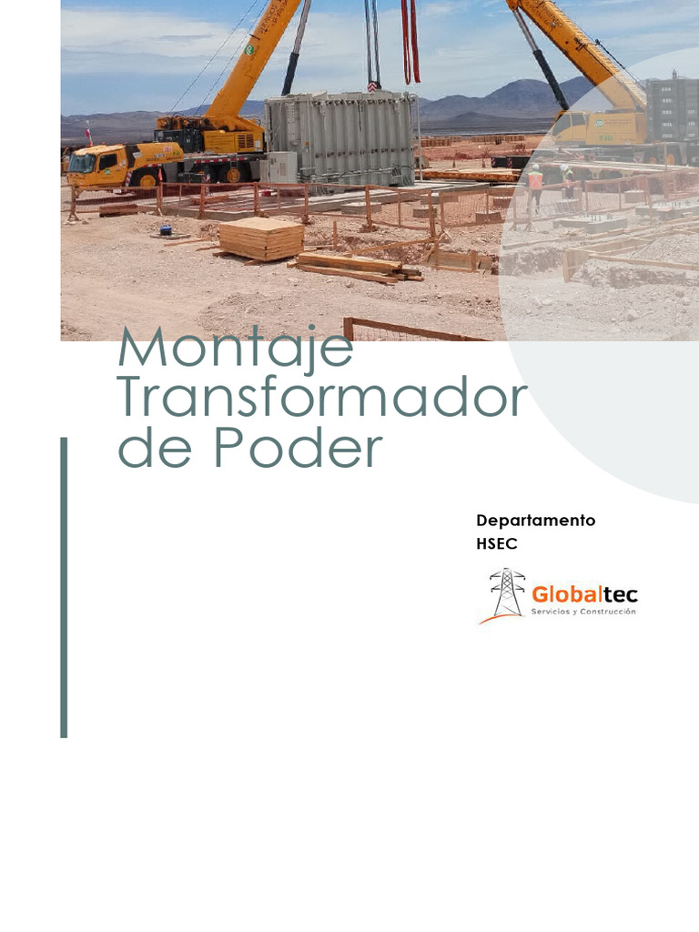 Informe Montaje T1 09.11.2023 SE Tamarico-1 | PDF