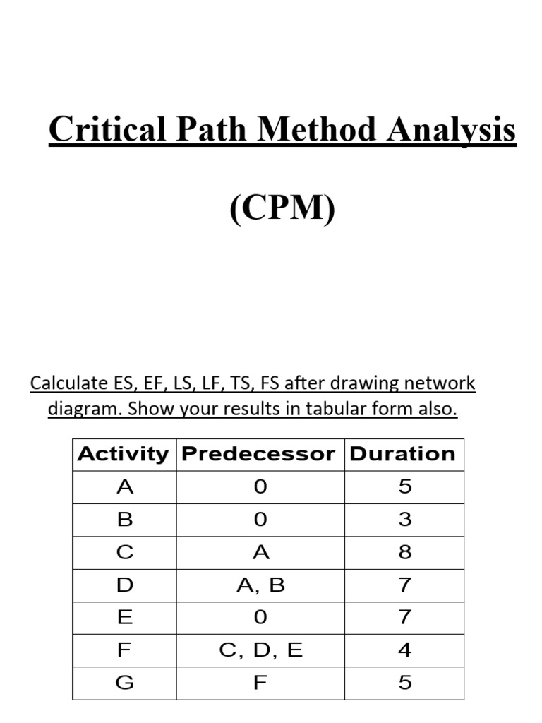 Chapter 6 (B) CPM CE - Example 2 | PDF | Systems Engineering | Conceptual Model