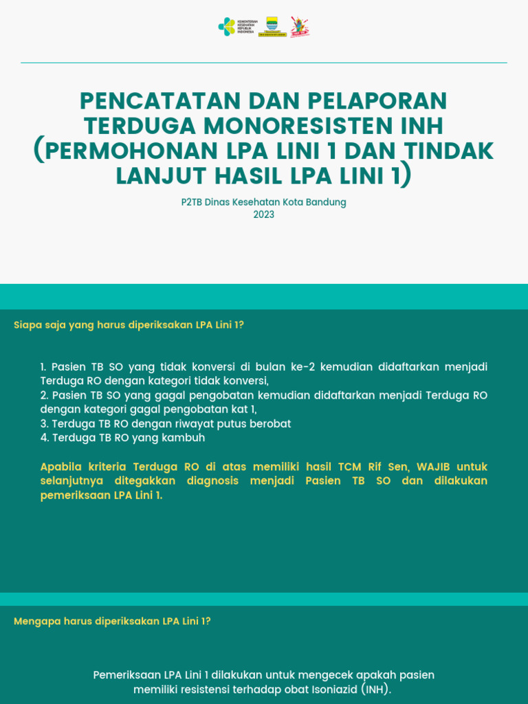 Pencatatan Dan Pelaporan LPA Lini 1 Dan Tindak Lanjut | PDF | Sains ...