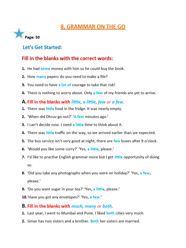 Grammar On The Go | PDF