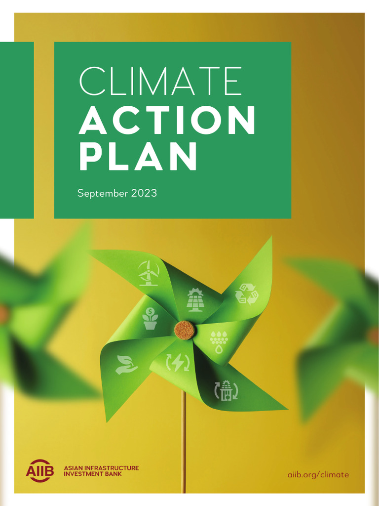 AIIB Climate Action Plan | PDF | Climate Change Mitigation | Climate Change