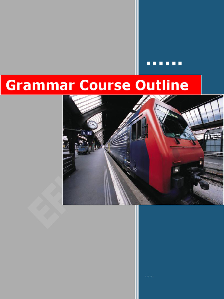 Grammar Course Outline PDF | PDF | Verb | Grammatical Tense