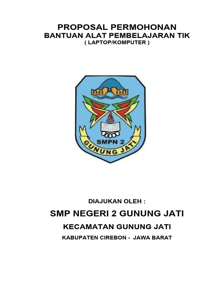 Proposal Bantuan Tik Dan Profil Sekolah | PDF