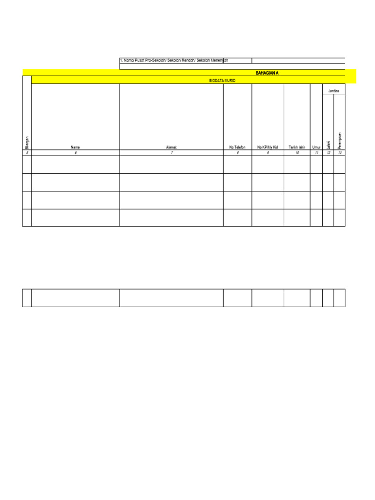 Template KSK101 Ycl 2023 | PDF