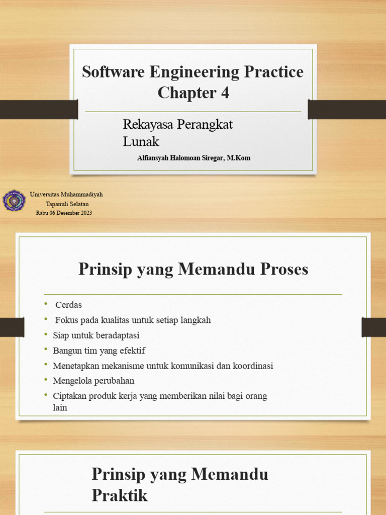 Software Engineering Practice | PDF | Komputer