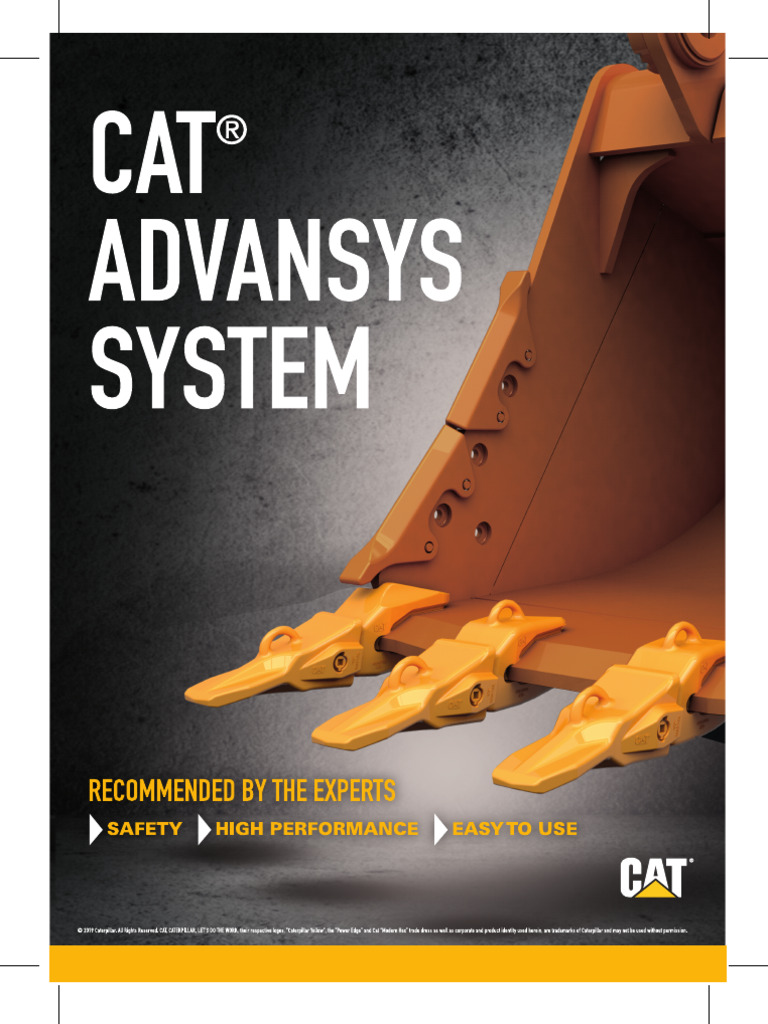 Cat Get Advansys Bucket Option2 A4 191213 | PDF