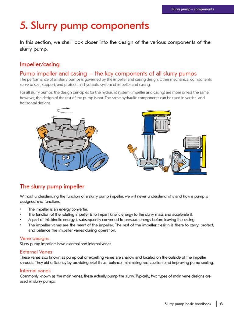 2020 - 12 - Slurry - Pump - Basic - en - Web (13-20) | PDF | Pump | Wear