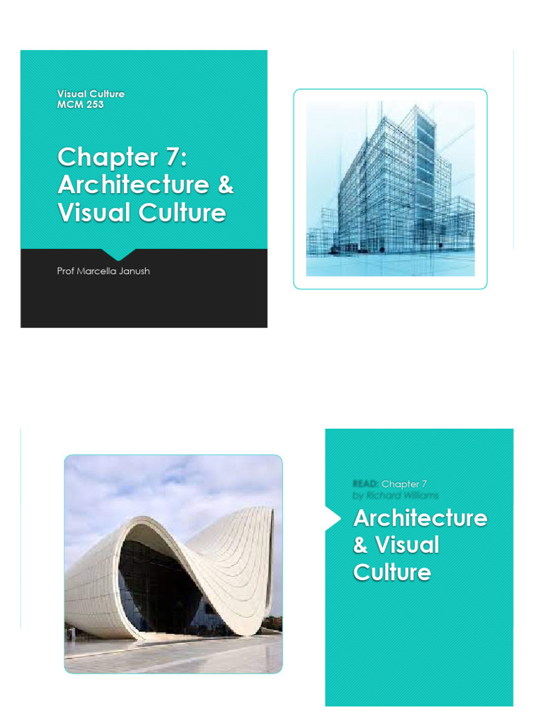 Architecture & Visual Culture Study | PDF | Space | Symbols