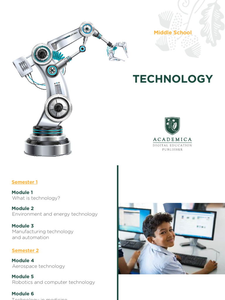 Middle School Tech Modules | PDF | Automation | Robotics