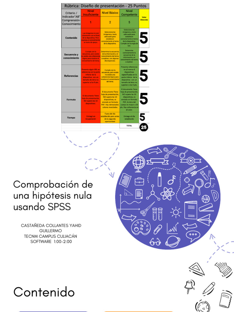 U4-ACT4 - Presentación SPSS | PDF | Spss | Prueba de ji cuadrado