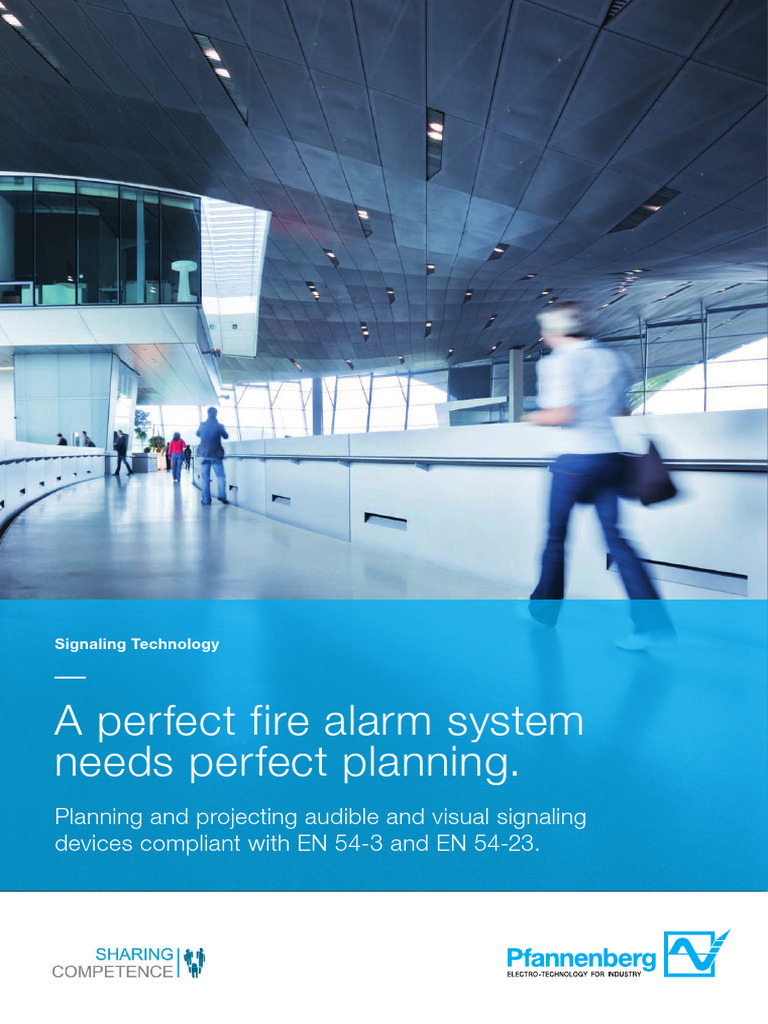 Brochure EN54-23 Eng | PDF | Sound | Decibel