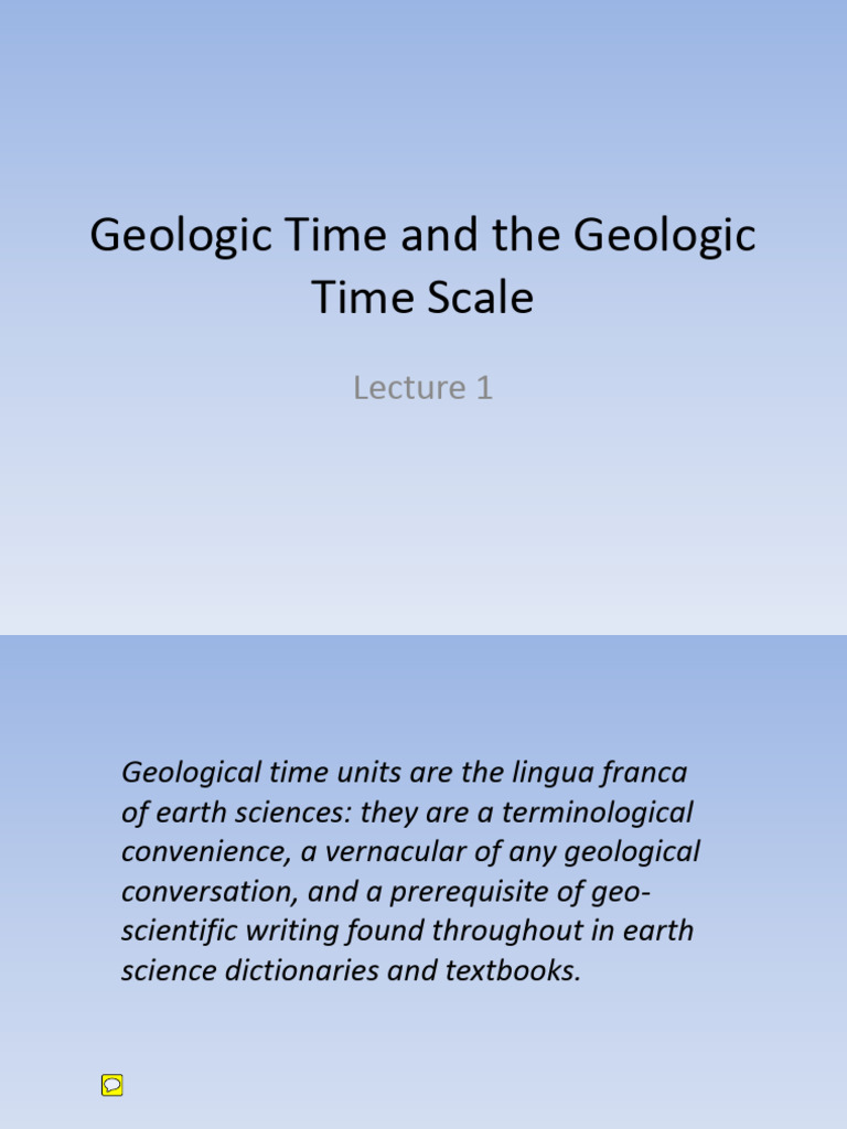 Historical geology - L1 Geological time | PDF | Geologic Time Scale | Earth Sciences