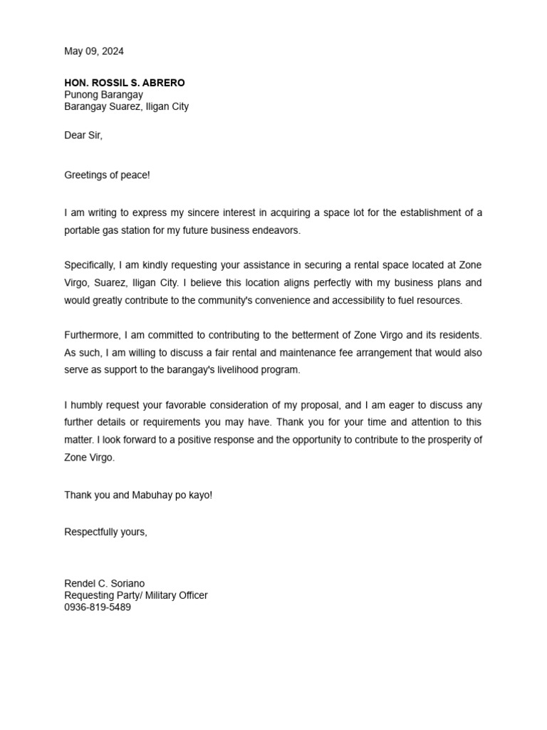 Letter of Request Gas | PDF | Law