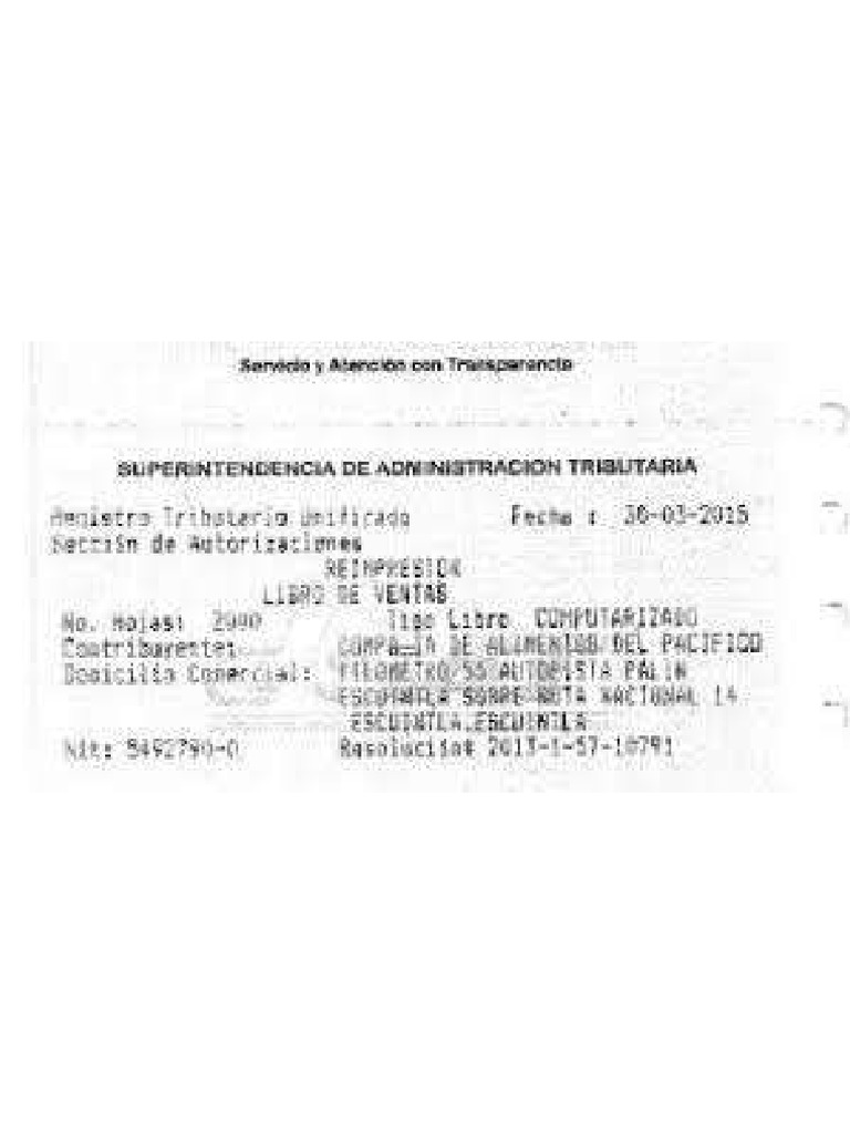 calcomanía SAT | PDF